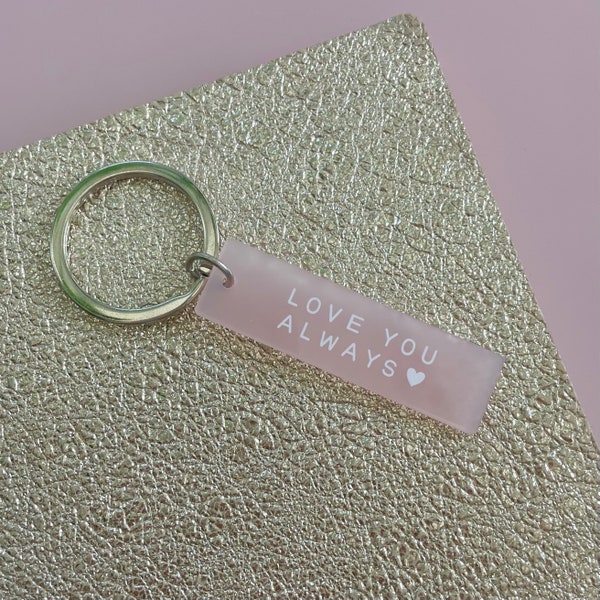 Quote Keyring - Etsy