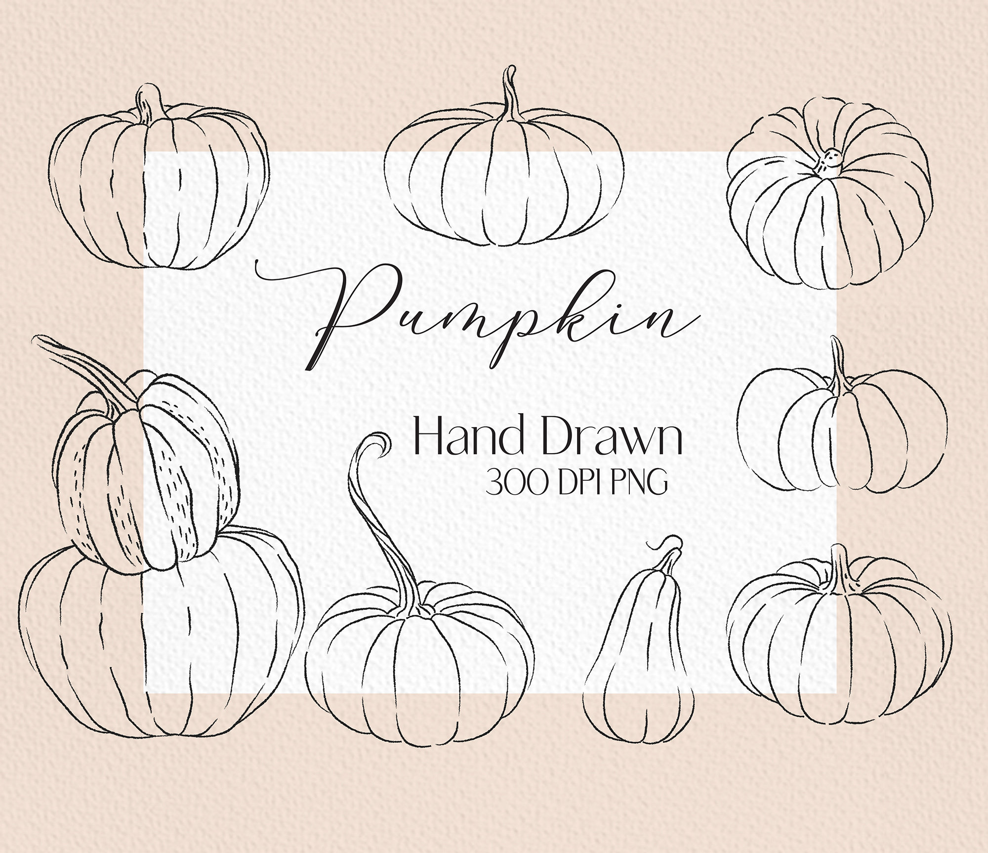 Pumpkin Clipart Fall Clipart Thanksgiving Png Autumn Png Fall Pumpkin ...