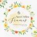 Watercolor Yellow Rose Clipart Floral Frame Clipart Flower Frame Png ...