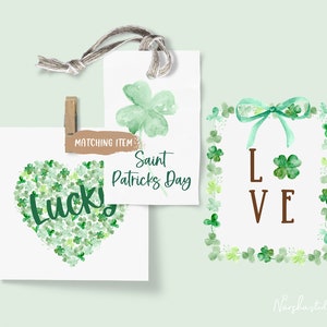 Watercolor Clover Wreaths & Frames St. Patricks Day Clipart Set / St ...