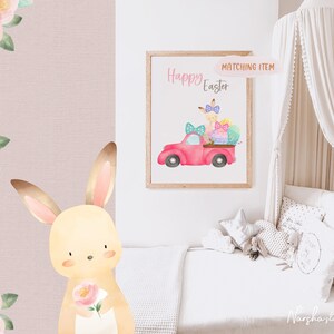 Rabbit Watercolor Clip Art/ Easter Bunny/ Easter Printable/ Baby Bunny ...