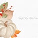 Watercolor Fall Clipart Watercolor Pumpkins Clipart Pumpkin ...