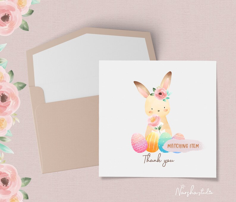 Rabbit Watercolor Clip Art/ Easter Bunny/ Easter Printable/ - Etsy