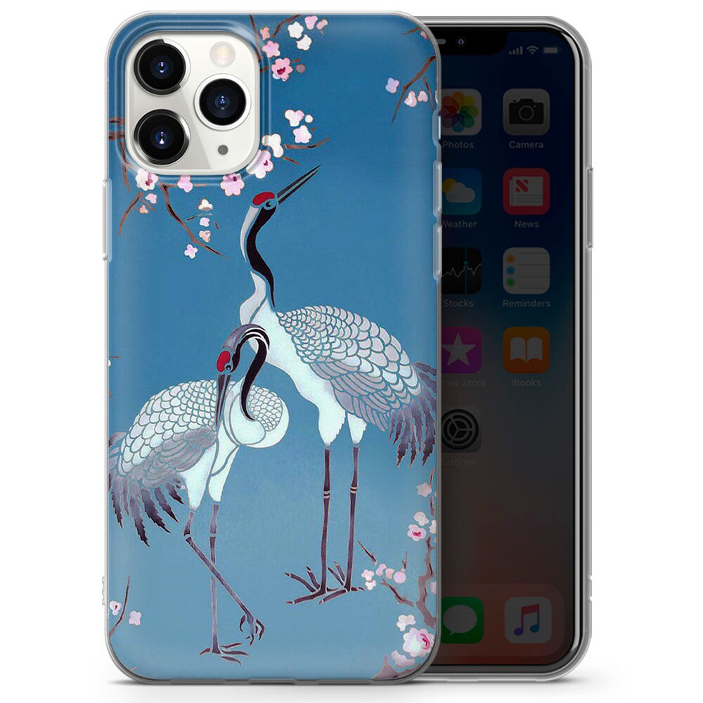 Japanese Crane Japan Art Phone Case Cover for iPhone 16 Pro Max 7,8 ...