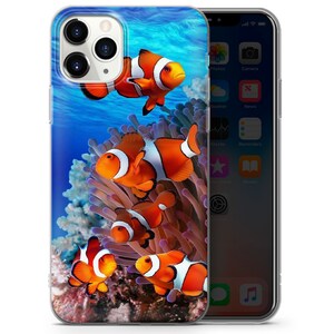 Underwater World Ocean Fish Phone Case Cover for iPhone 16 Pro Max 7,8 ...