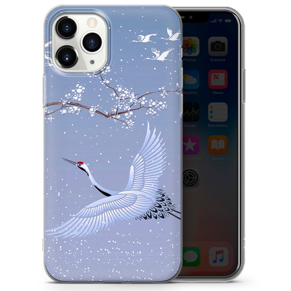 Japanese Crane Japan Art Phone Case Cover for iPhone 16 Pro Max 7,8 ...