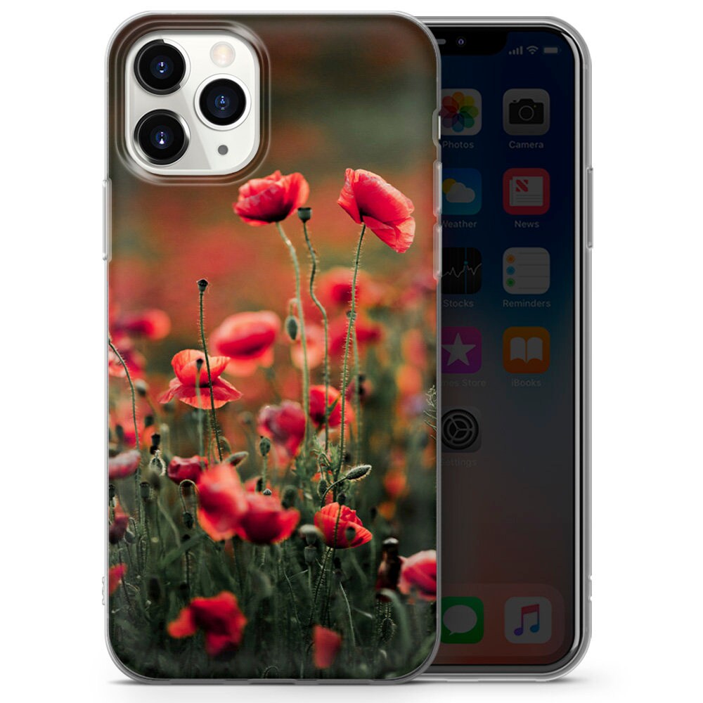 Poppy Beautiful Summer Flower Design Phone Case Cover for - Etsy