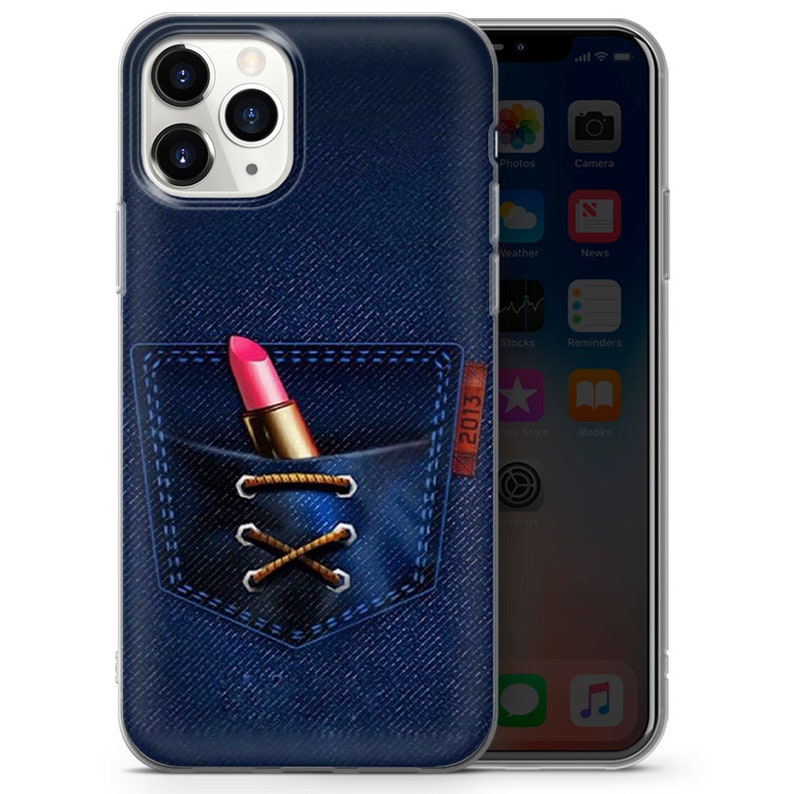 Denim Jeans Blue Design Phone Case Cover for iPhone 16 Pro Max 7,8 ...