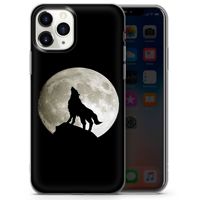 Wild Wolf Animal Design Phone Case Cover for iPhone 15 Pro Max 7,8 ...