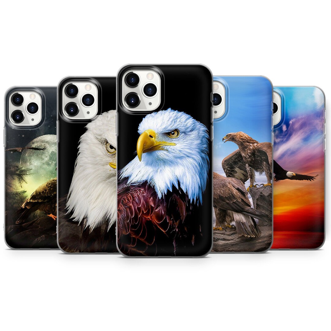 Bold Eagle American Phone Case Cover for iPhone 16 Pro Max 7,8 Samsung ...