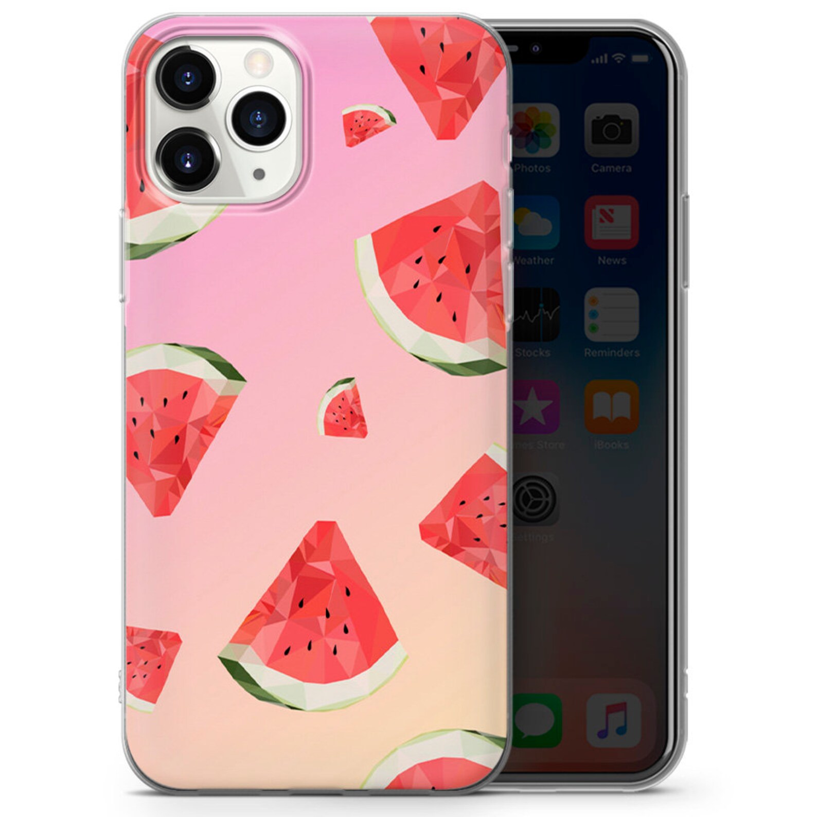 Watermelon Slices Fresh Fruit Phone Case Cover for iPhone 15 Pro Max 7 ...