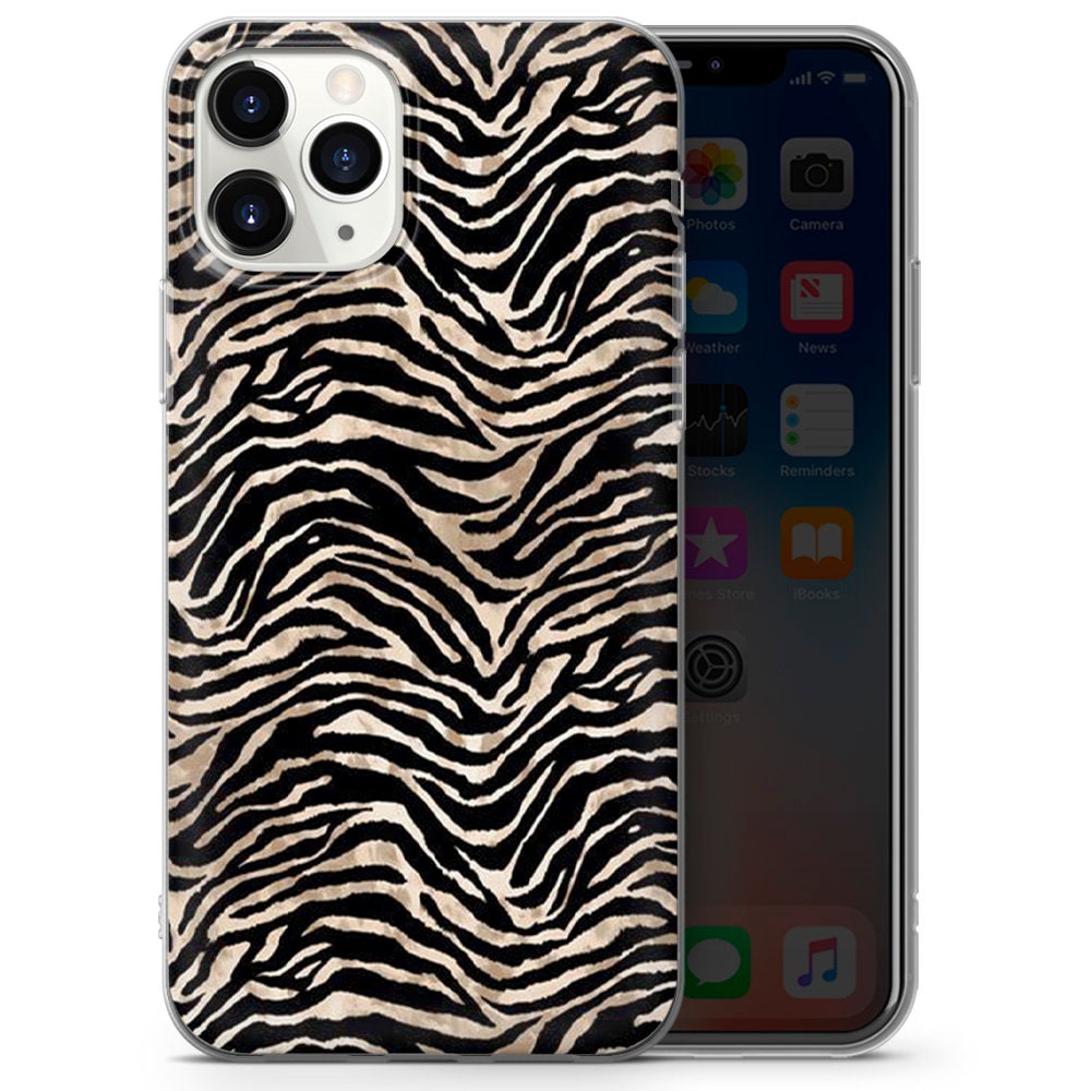 Fur Pattern Tiger Leopard Phone Case Cover for iPhone XS 11 | Etsy