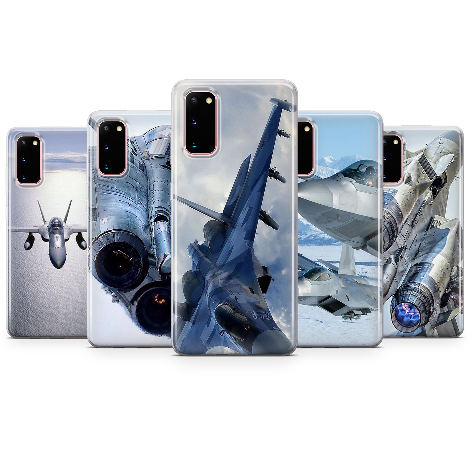 Airplane Jet Fighter Aircraft Phone Case Cover for iPhone 16 Pro Max 7 ...
