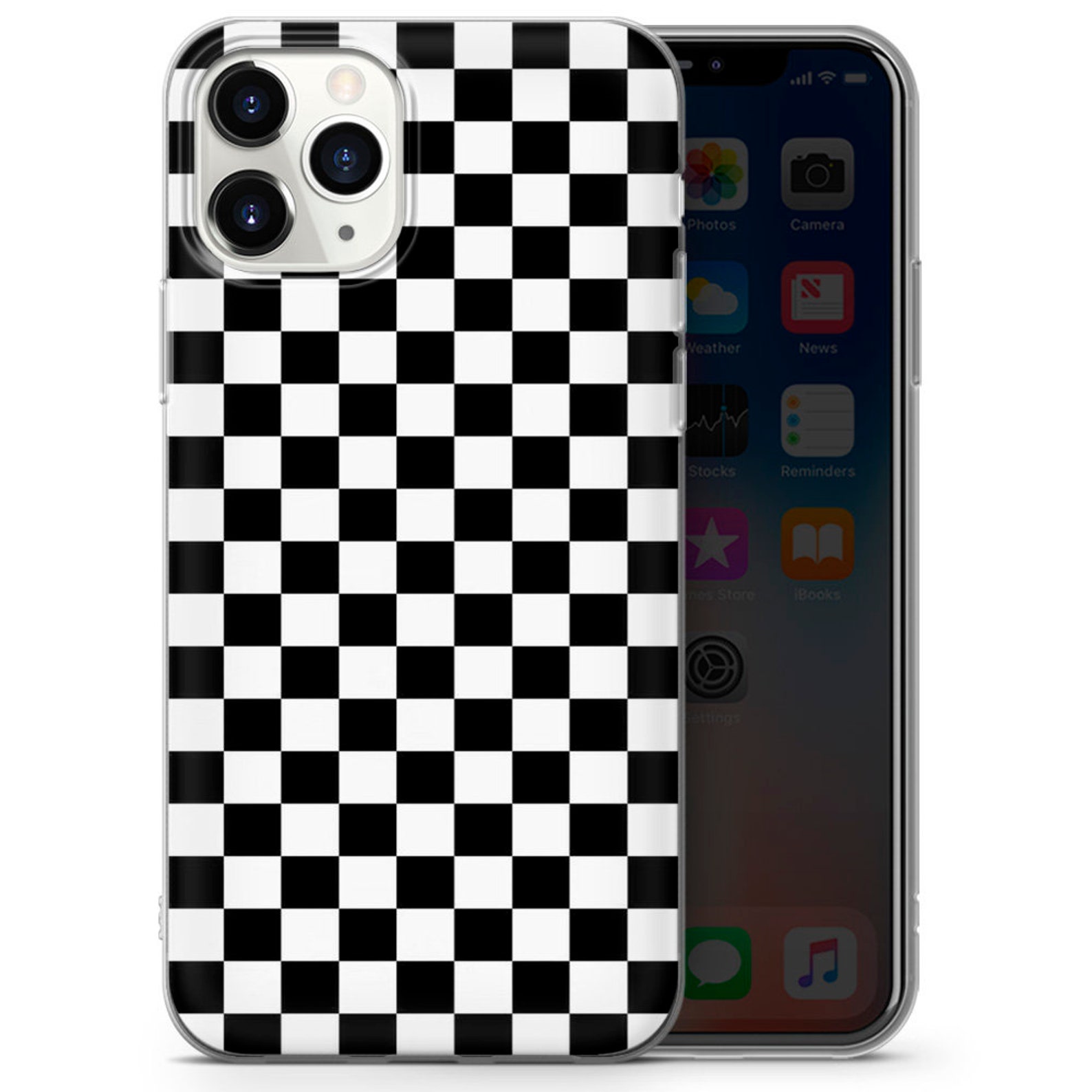 Chess Checkmate Chessboard Phone Case Cover for iPhone 16 Pro Max 7,8 ...