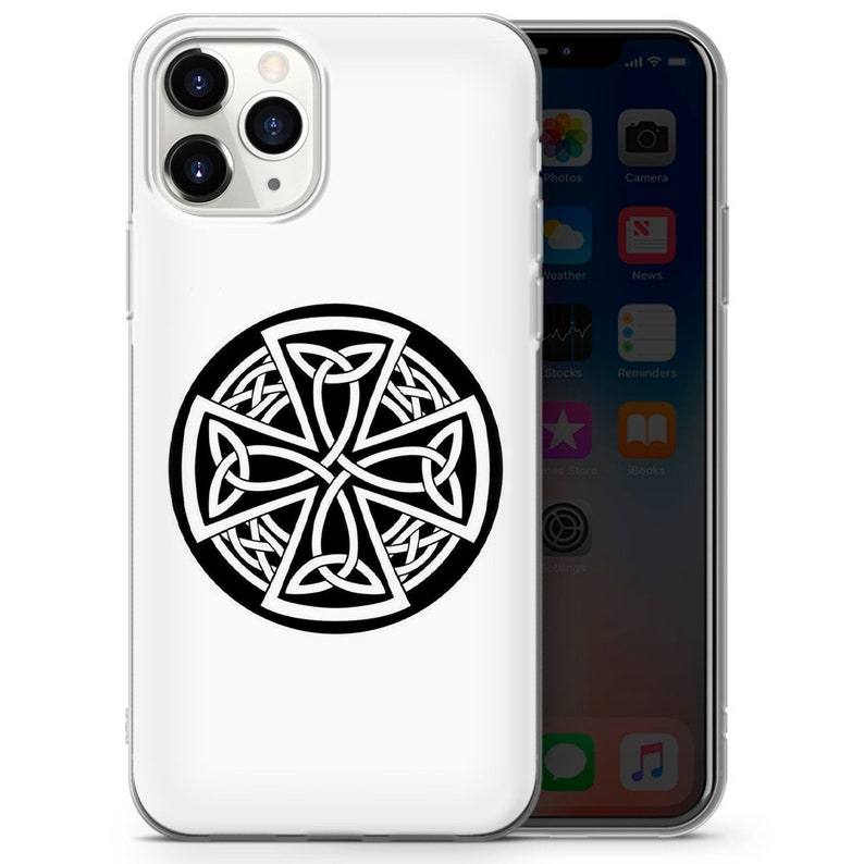 Celtic Cross Irish Design Phone Case Cover for iPhone 15 Pro Max 7,8 ...