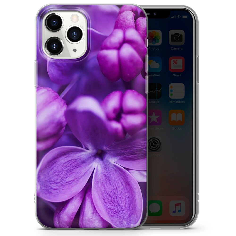 Lilac Beautiful Flower Phone Case Cover for iPhone 15 Pro Max 7,8 ...