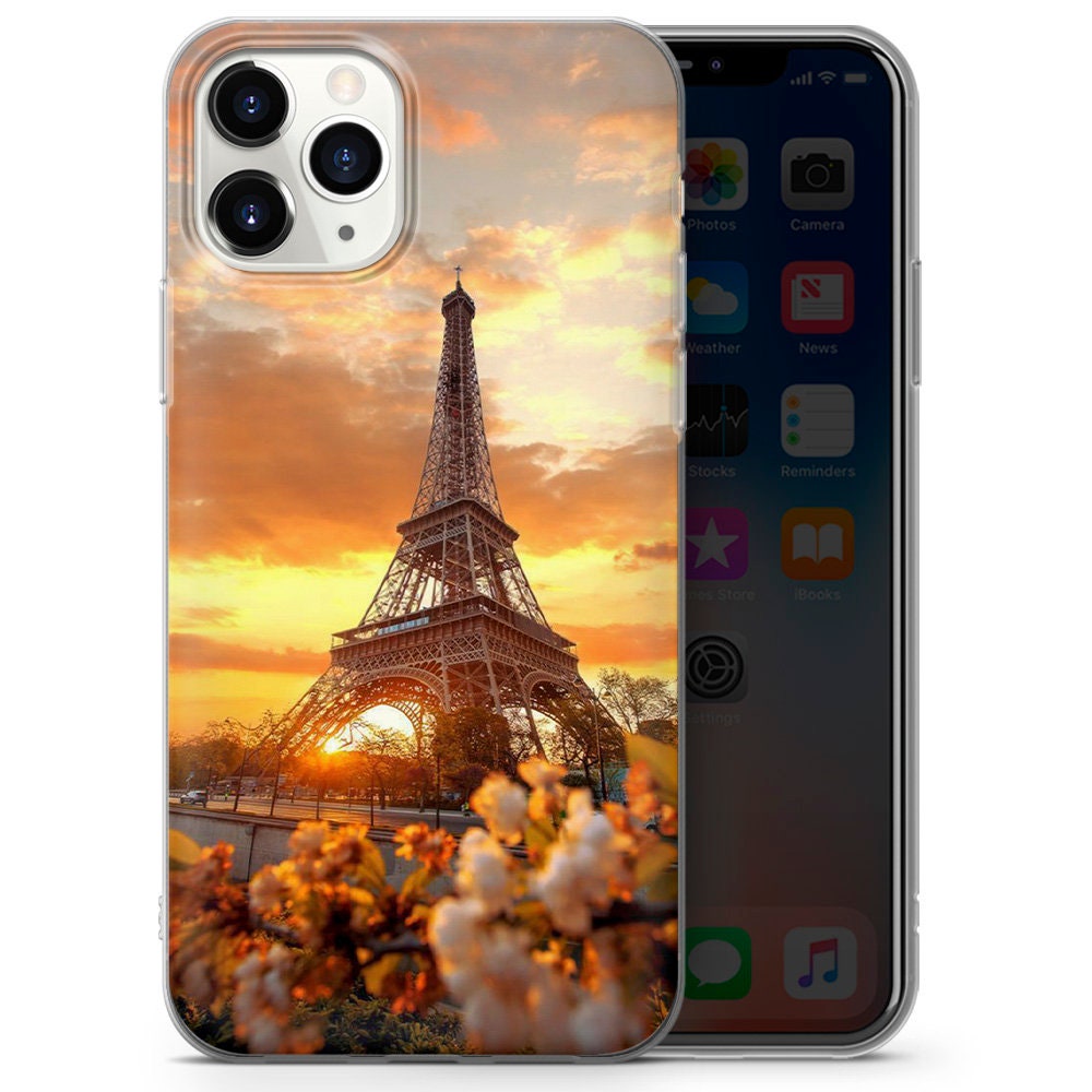 Paris France Eiffel Tower Louvre Notre Dame Phone Case Cover | Etsy