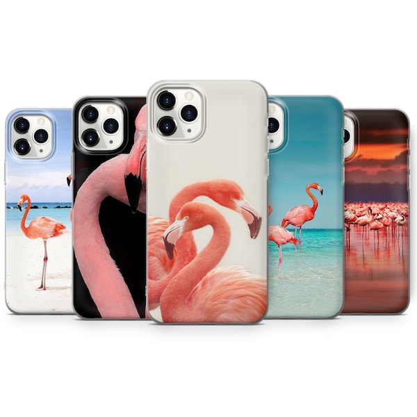 Pink Flamingo Phone Case - Etsy