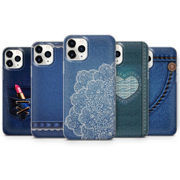 Denim Phone Case - Etsy