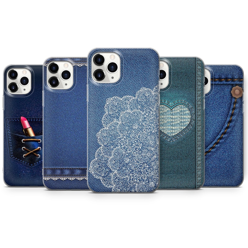 Denim Phone Case - Etsy