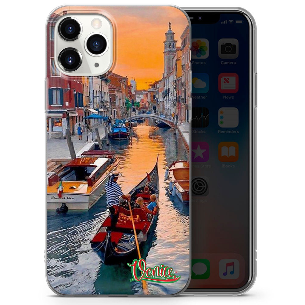 Venice Italy Gondolier Phone Case Cover for iPhone 16 Pro Max 7,8 ...