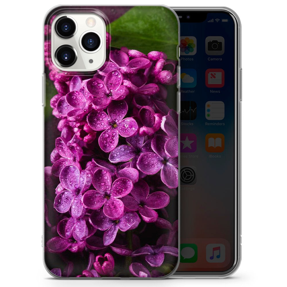 Lilac Beautiful Flower Phone Case Cover for iPhone 15 Pro Max 7,8 ...