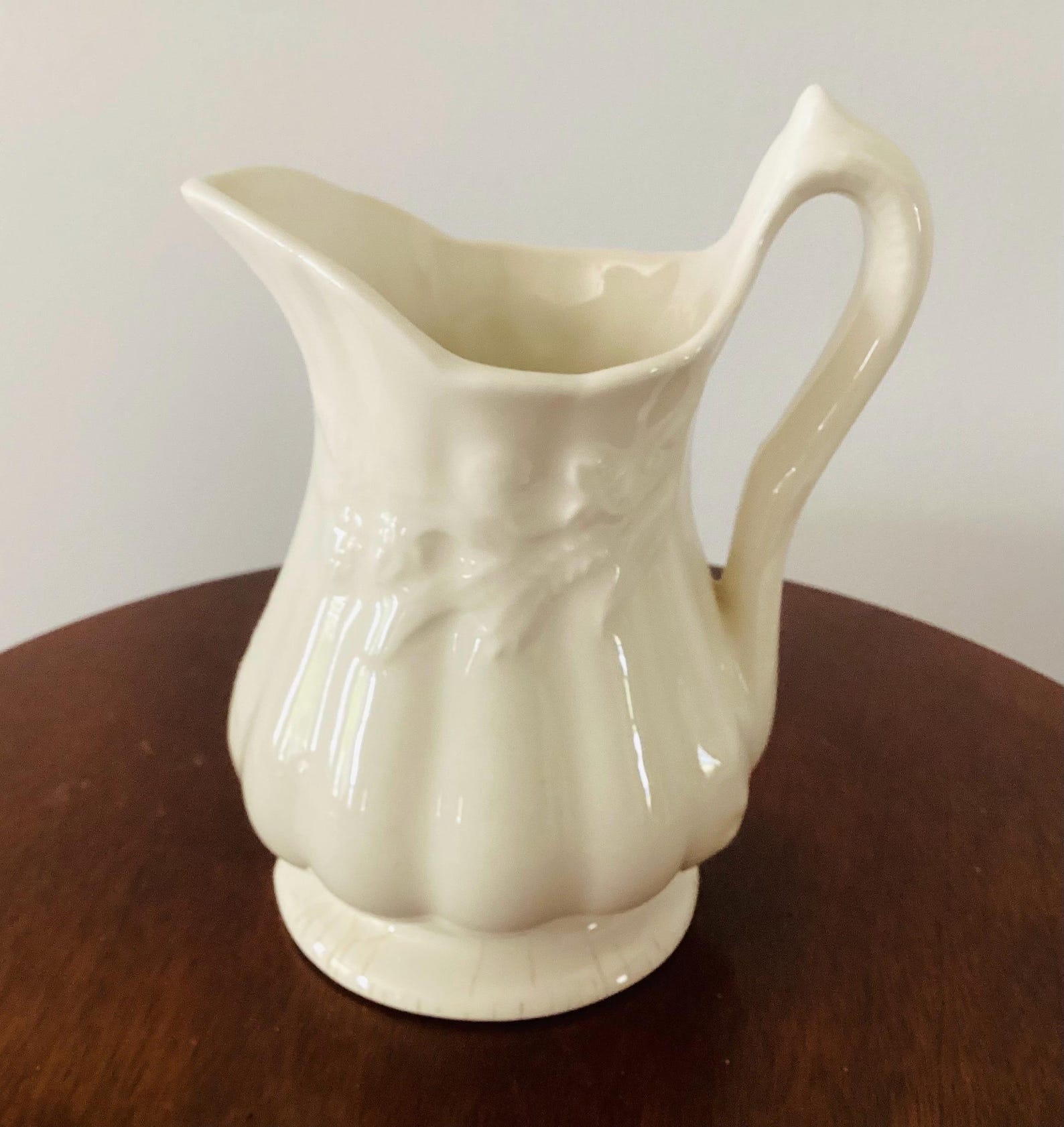 Vintage Ironstone Cream Pitcher, Ironstone Creamer, Vintage Ironstone ...