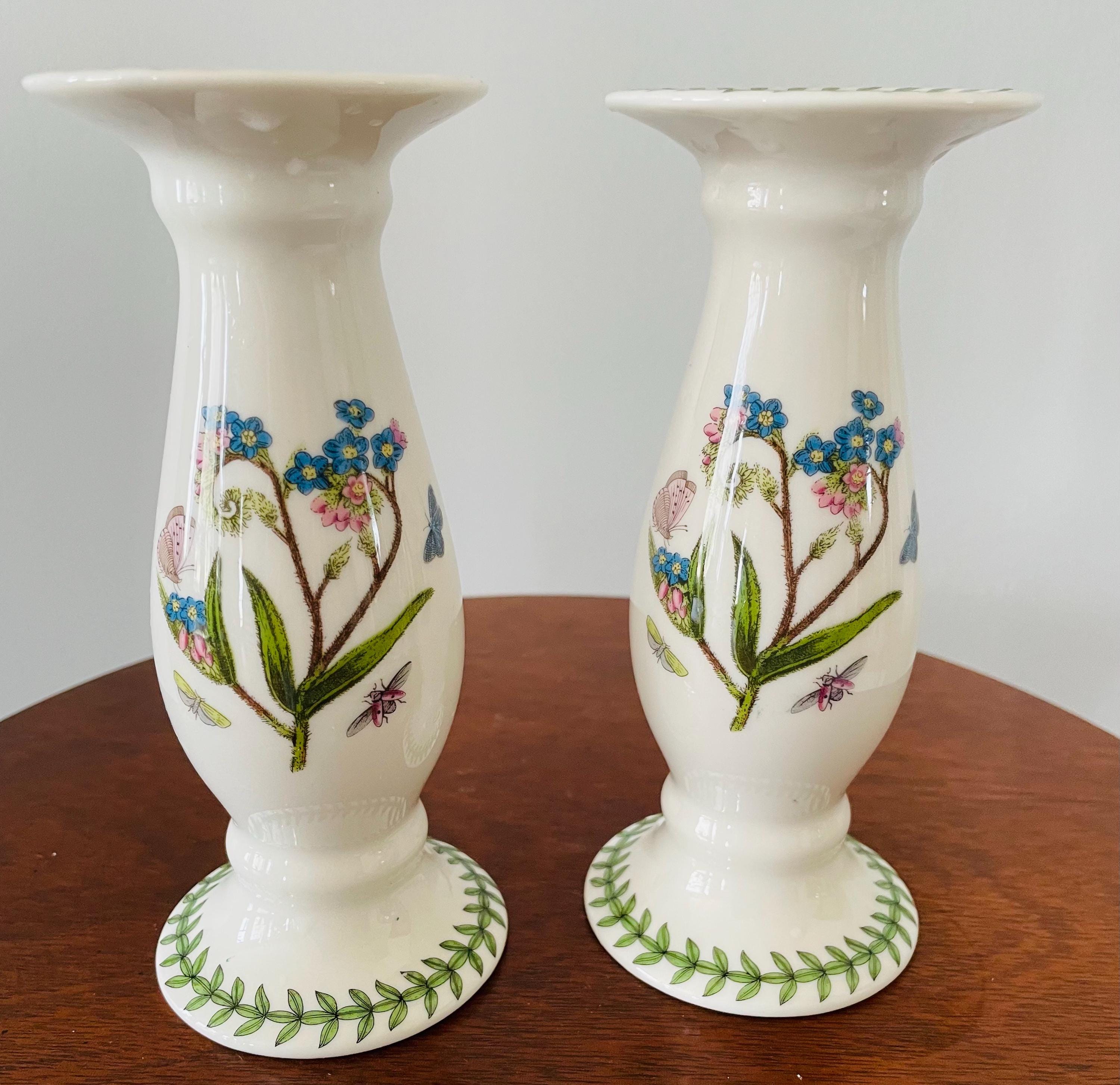 Pair of Portmeirion Botanic Garden Candlesticks, Portmeirion ...