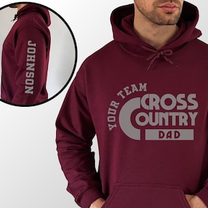 Custom Cross Country Shirt, Personalized XC Shirt, Running Hoodie ...