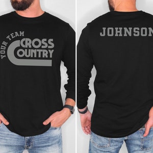 Custom Cross Country Shirt, Personalized XC Shirt, Running Hoodie ...