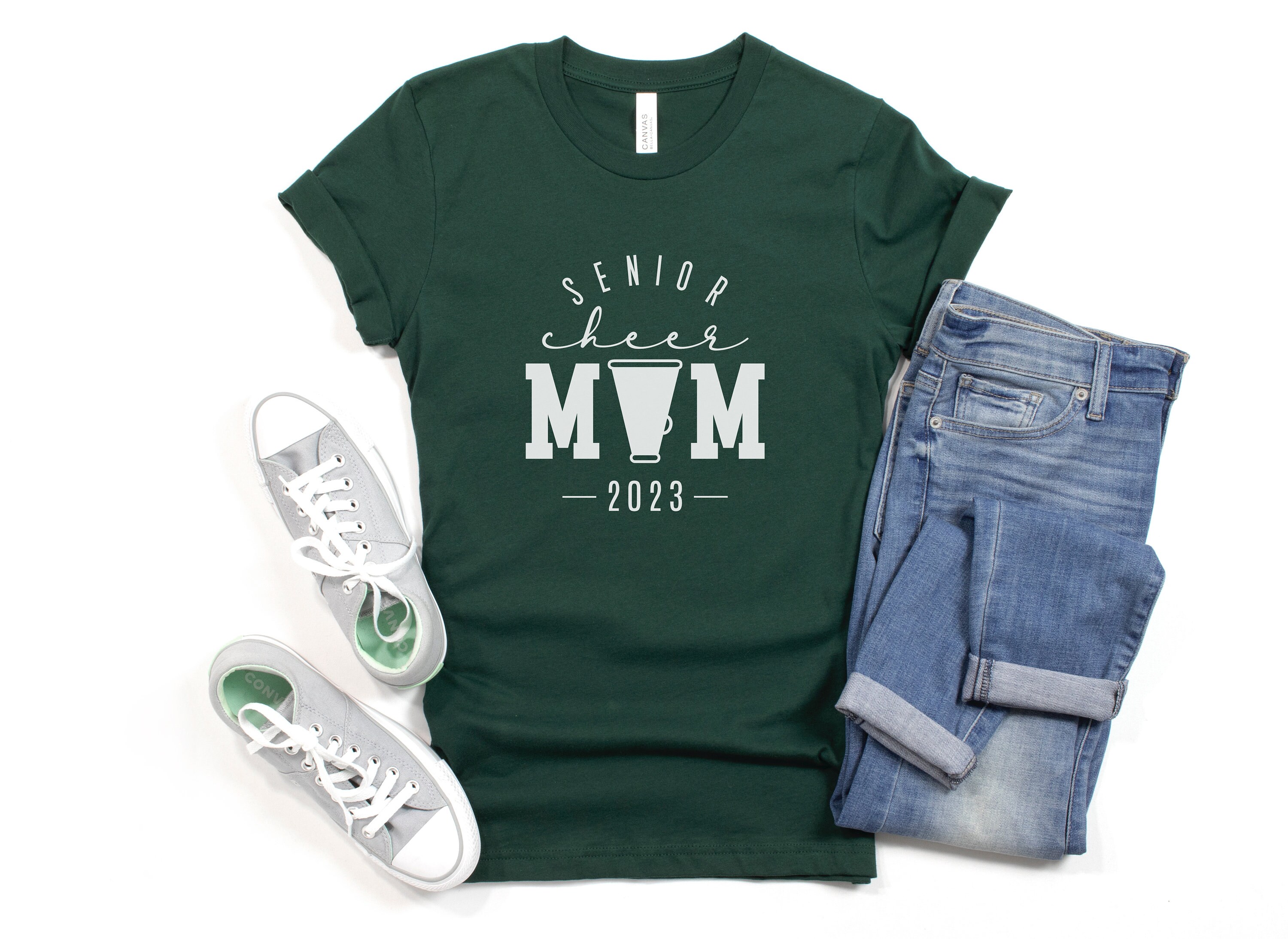 Senior Cheer Mom Shirt, Cheerleader Mom Shirt, Game Day Cheer Hoodie ...