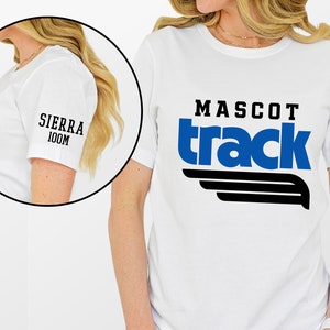Custom Track Mom Shirt, Personalized Track and Field Shirt, Track Mama ...
