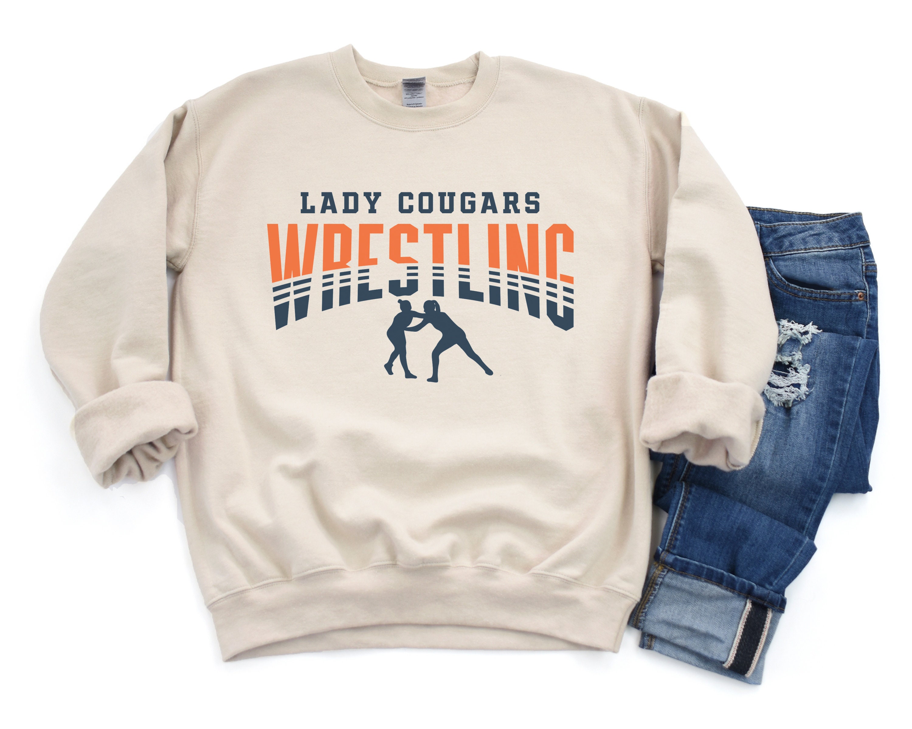 Girls Wrestling Shirt, Custom Female Wrestling Mom Shirt, Personalized ...