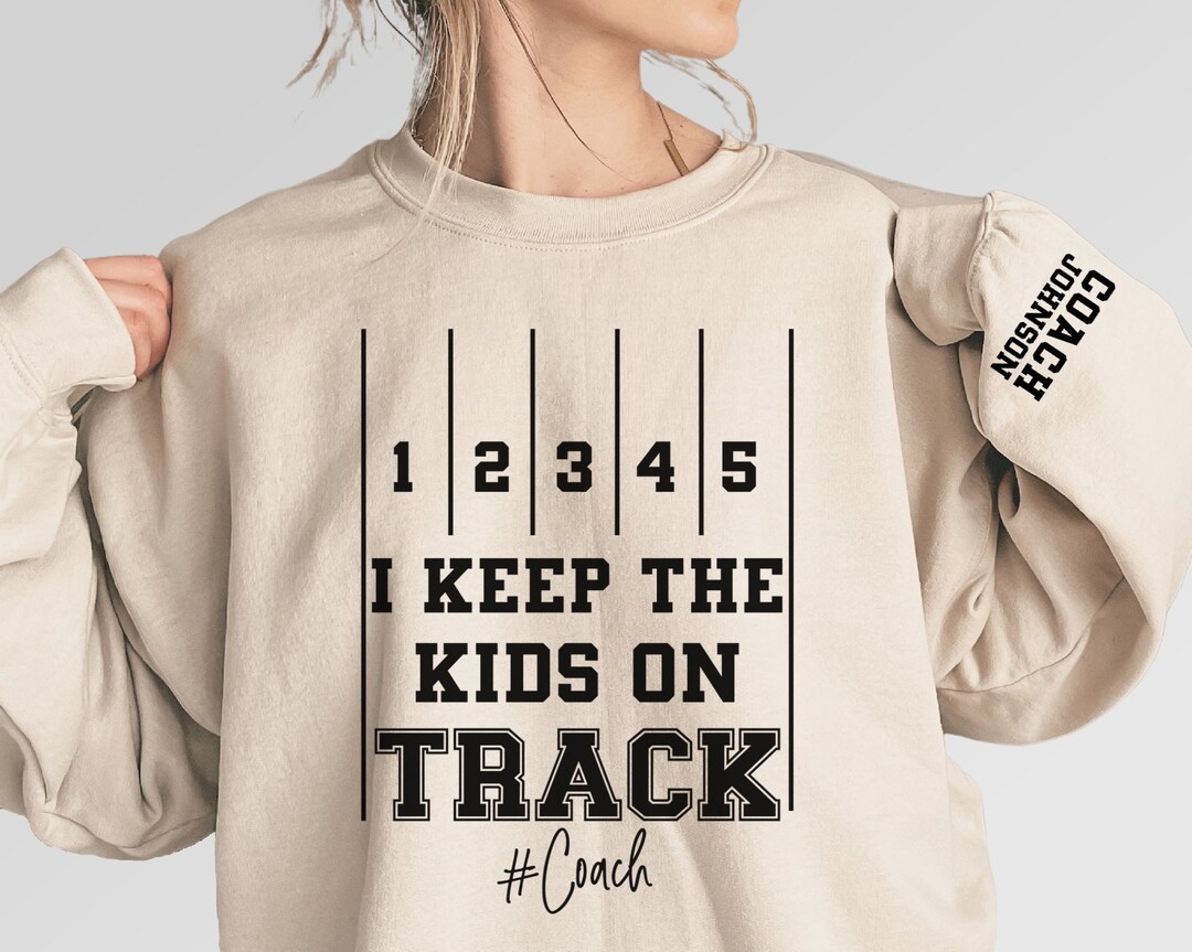 Custom Track Coach Shirt, Track & Field Coach Gift, Personalized Track ...