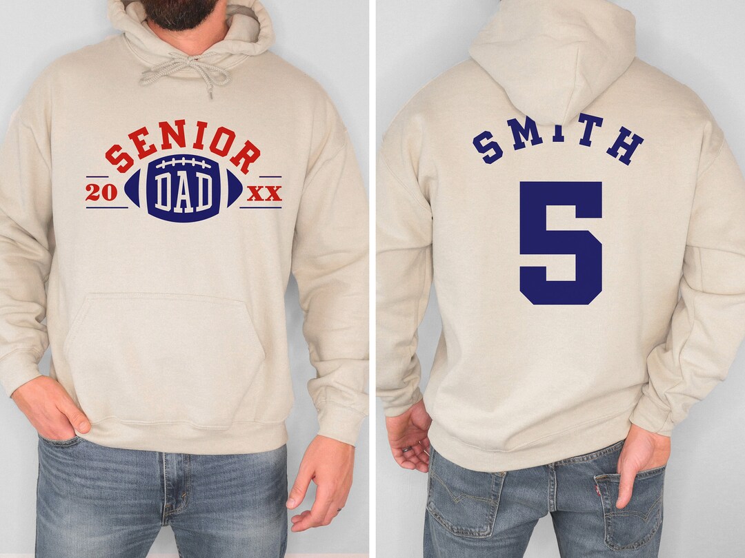 Custom Senior Football Dad Shirt, Personalized Football Shirt, Game Day ...