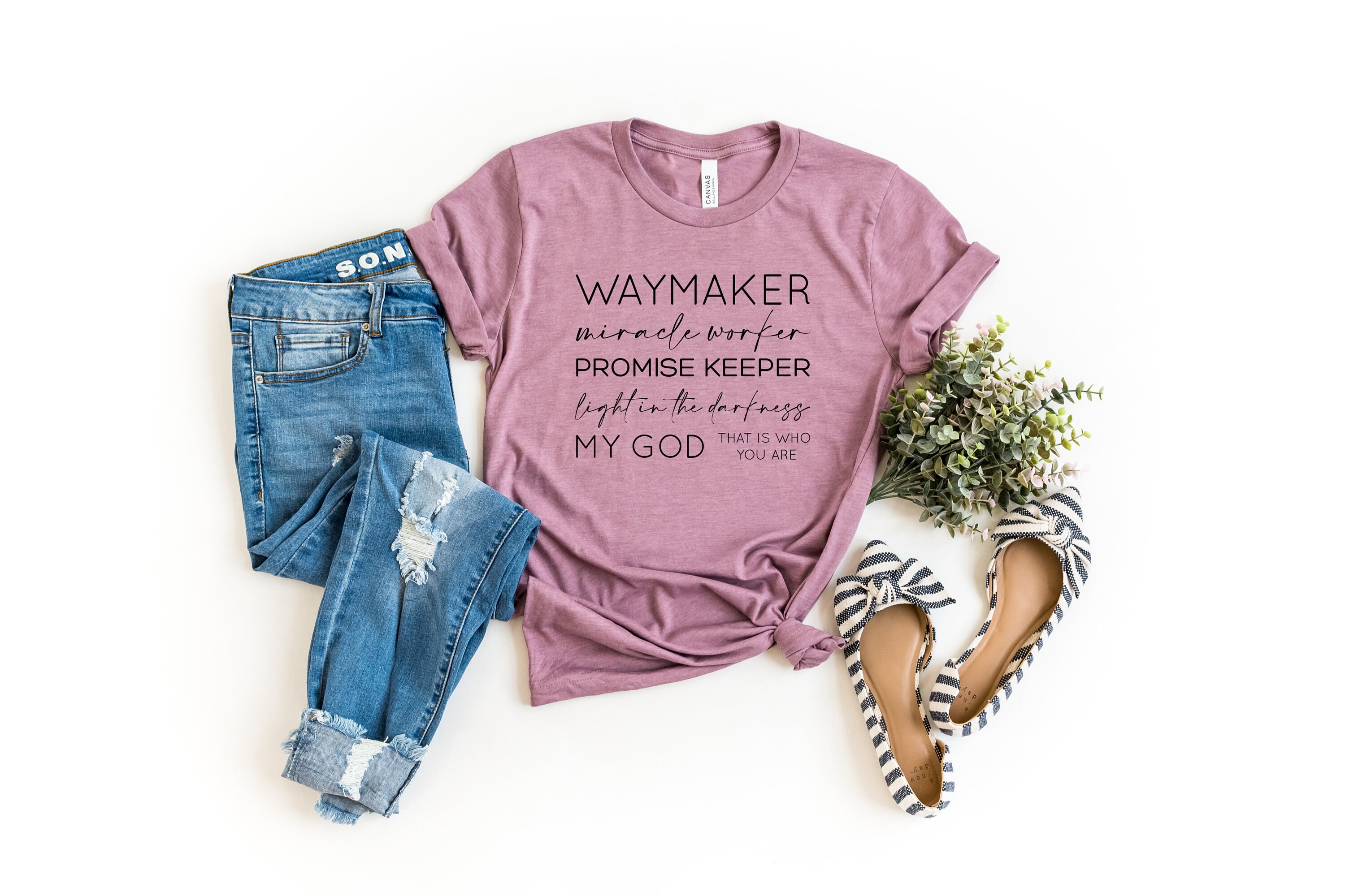 Waymaker Shirt / Graphic Tee / Christian Tee / Way Maker Shirt | Etsy