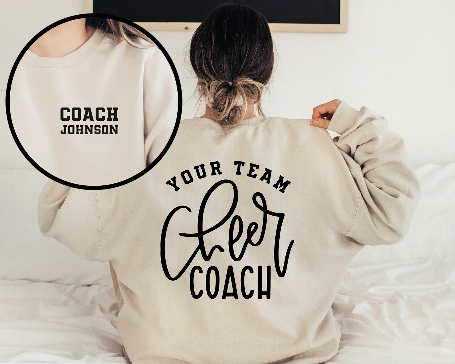 Custom Cheer Coach Shirt, Personalized Cheerleader Shirt, Game Day ...