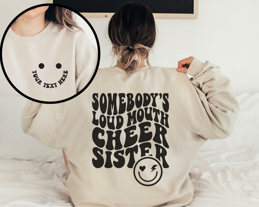 Funny Cheer Sister Shirt, Retro Cheerleading Sister Shirt, Game Day ...