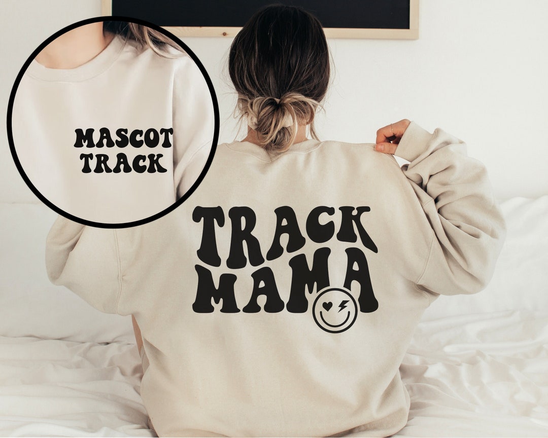 Custom Track Mom Shirt, Personalized Track and Field Shirt, Retro Track ...