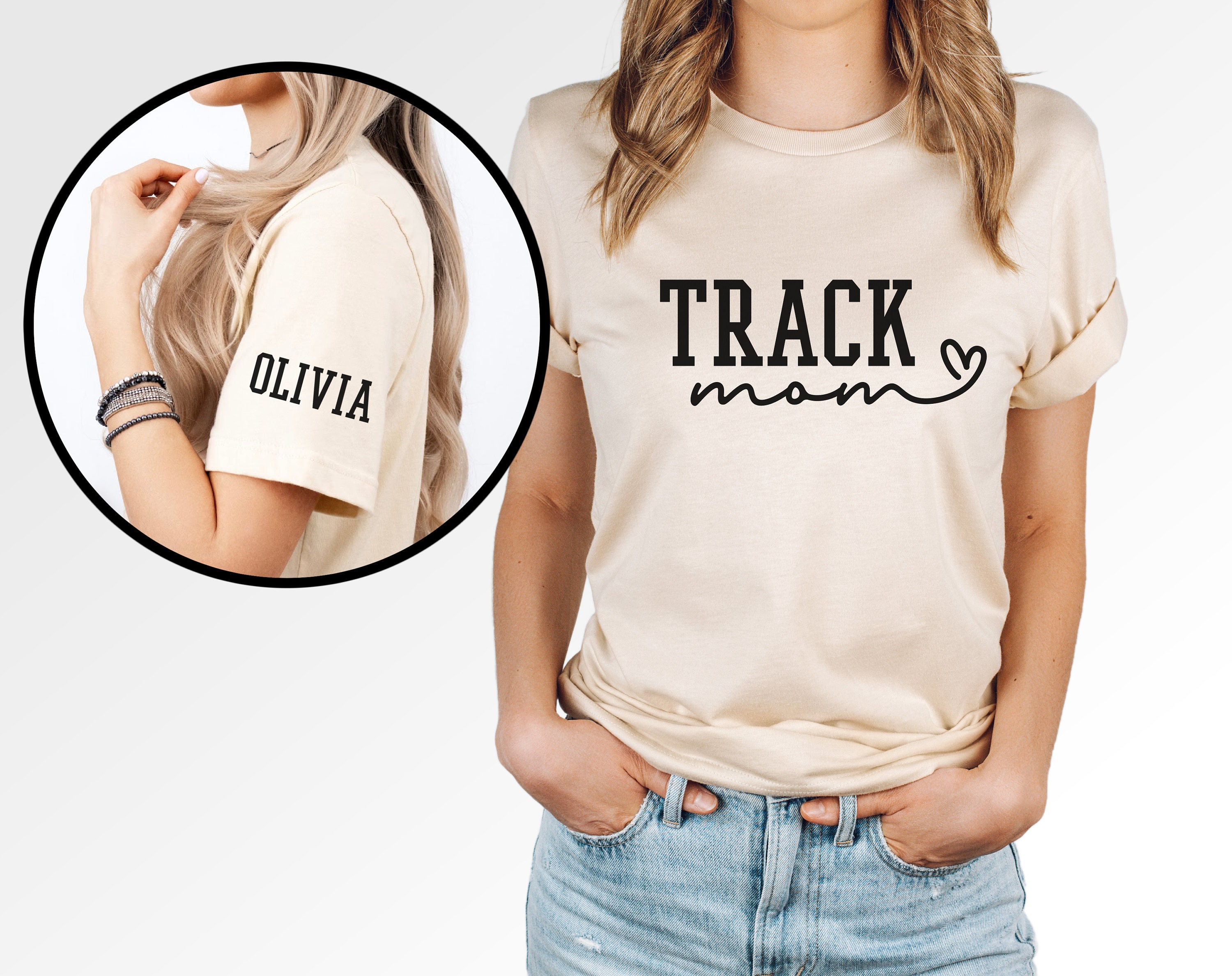 Custom Track Mom Shirt, Personalized Track and Field Shirt, Track Mama ...