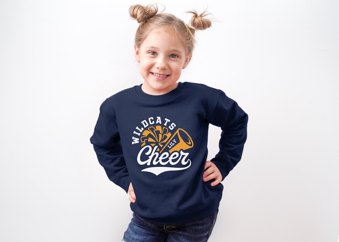 Custom Youth Cheer Shirt, Personalized Cheer Shirt, Game Day ...