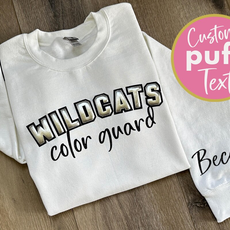 Puff Print Hoodie - Etsy