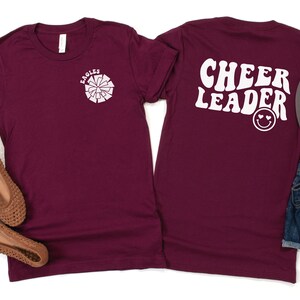 Custom Cheer Shirt, Retro Cheerleading Shirt, Game Day Cheer Hoodie ...