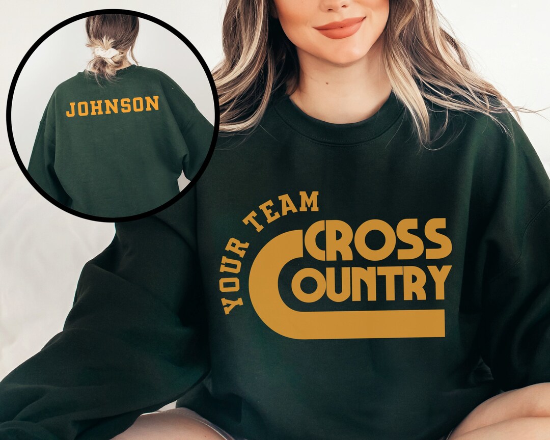 Custom Cross Country Shirt, Personalized XC Shirt, Running Hoodie ...