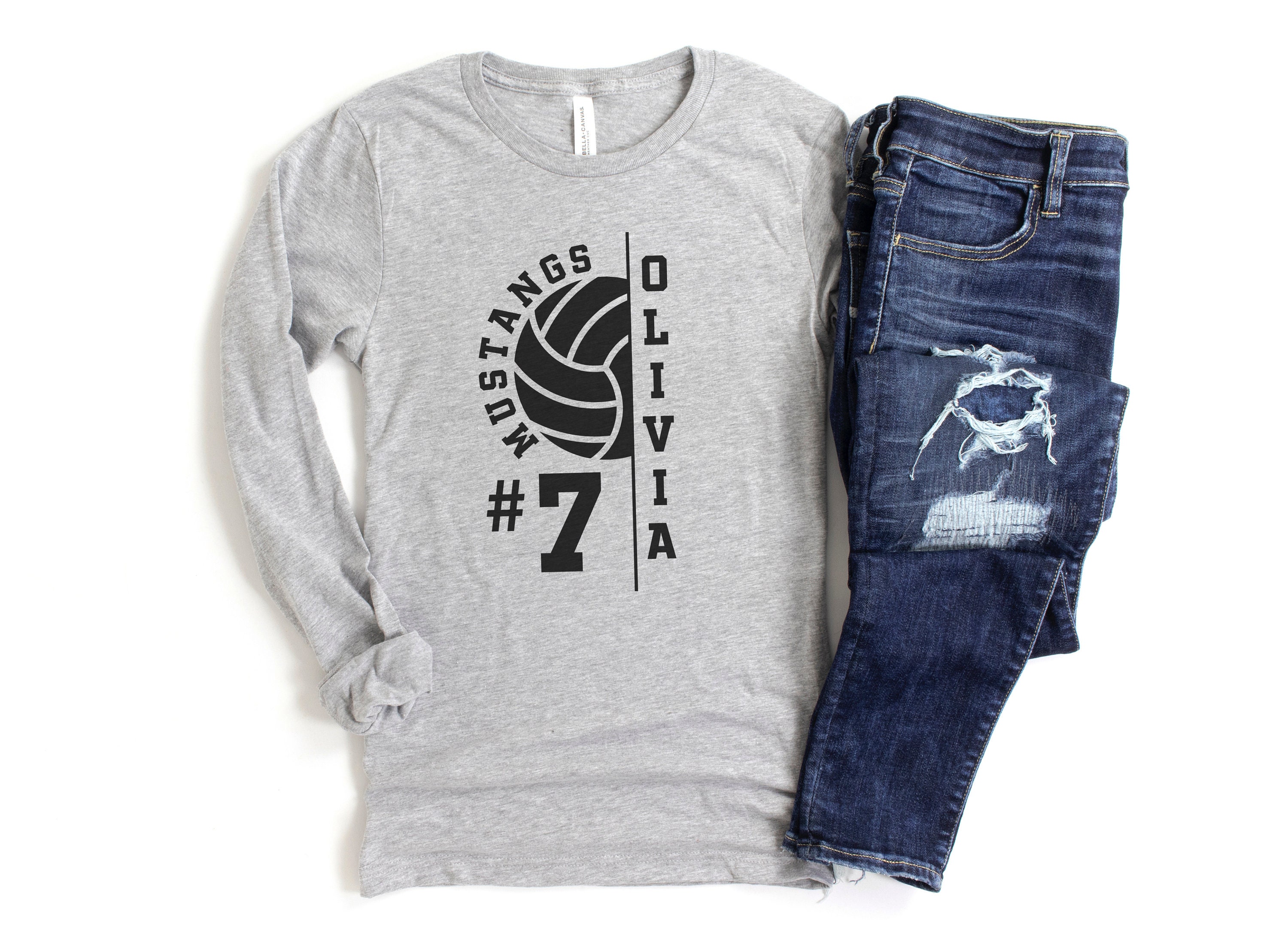Custom Volleyball Shirt, Personalized Volleyball Shirt, Game Day ...
