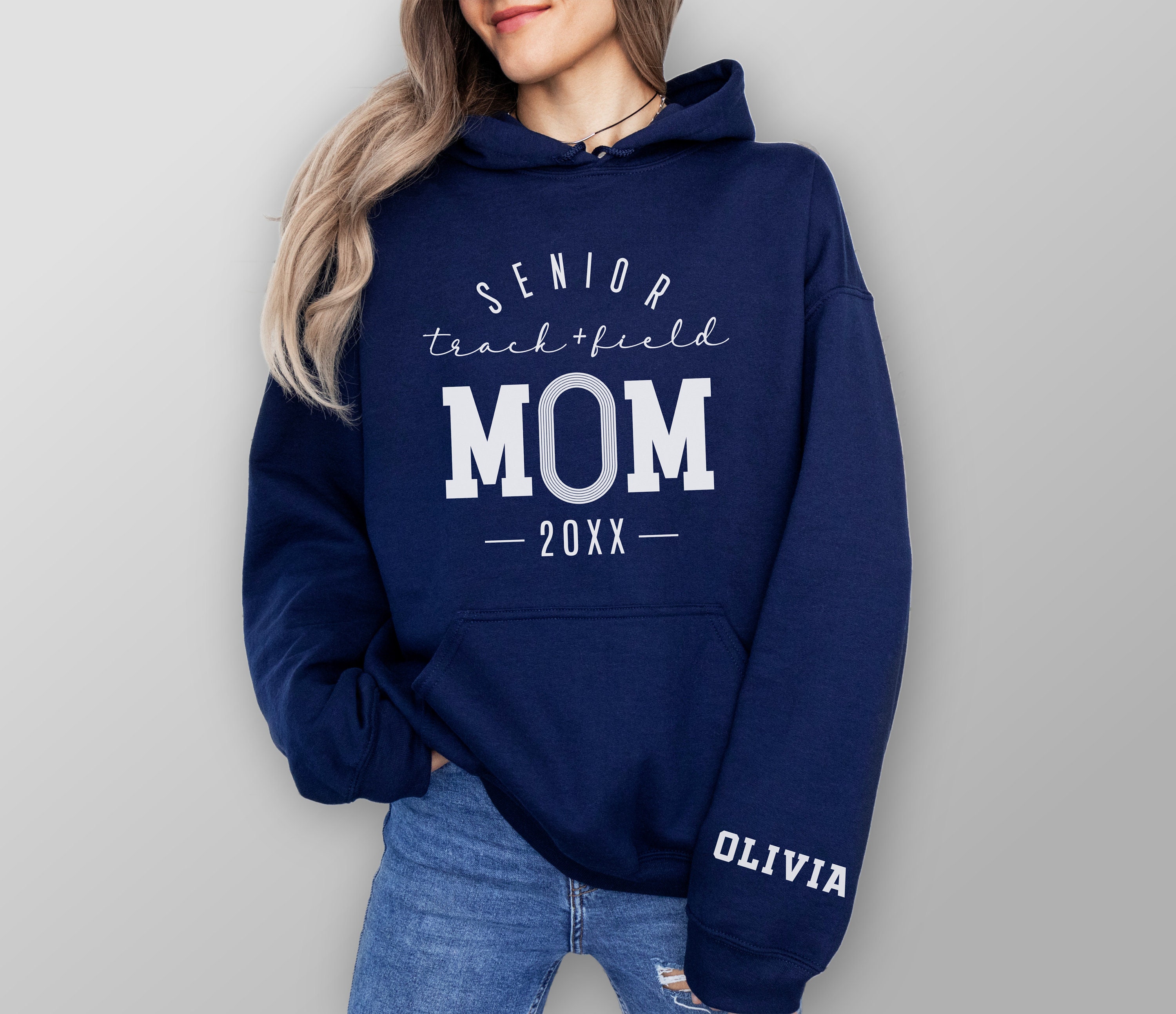 Custom Senior Track & Field Mom Shirt, Personalized Track and Field ...