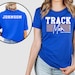 Custom Track Mom Shirt, Personalized Track and Field Shirt, Track Mama ...