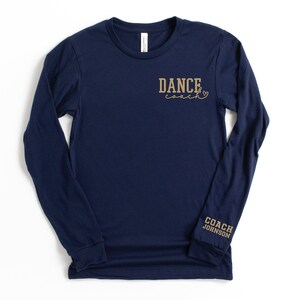 Custom Dance Coach Shirt, Dance Coach Gift, Personalized Dance Hoodie ...