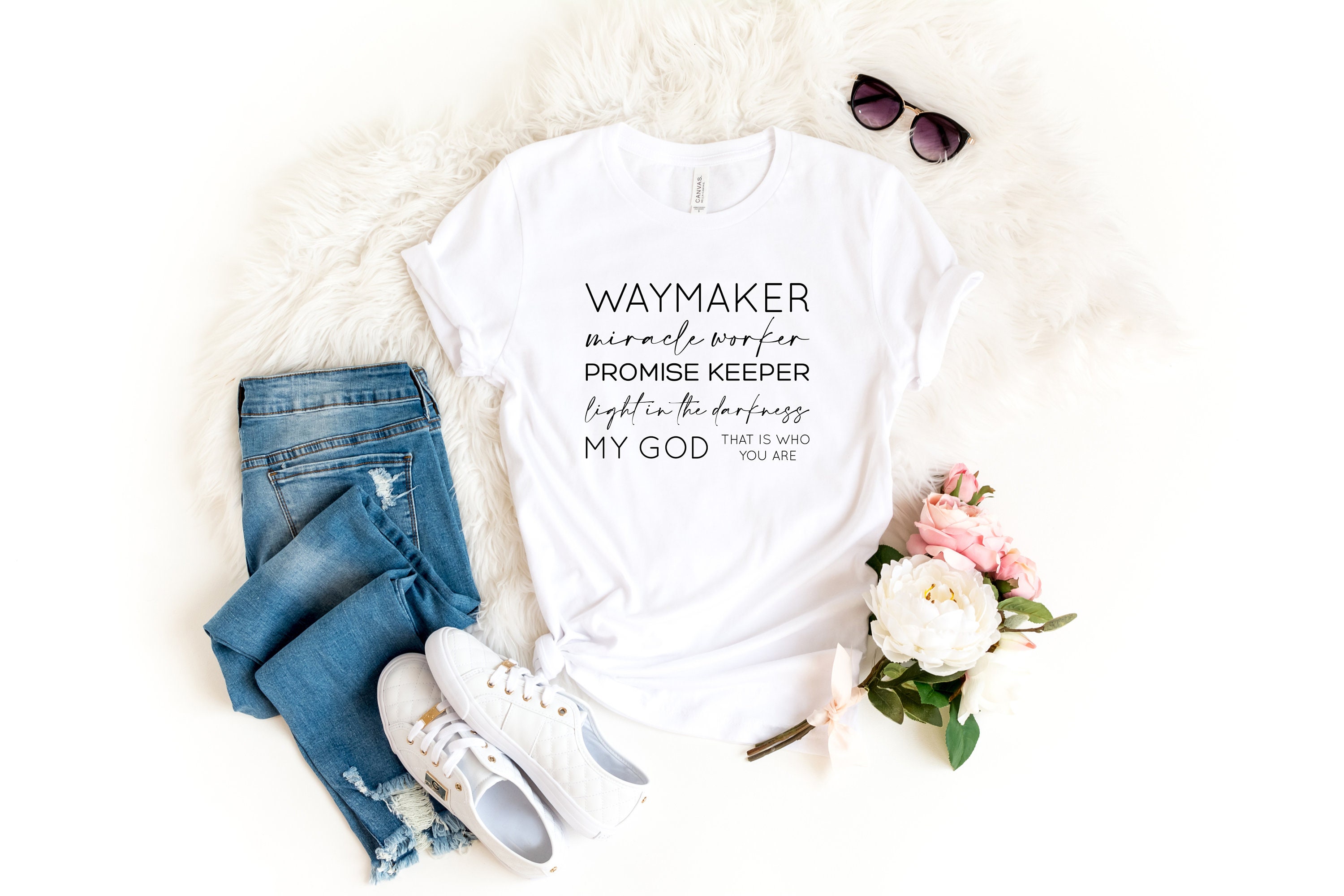 Waymaker Shirt / Graphic Tee / Christian Tee / Way Maker Shirt - Etsy