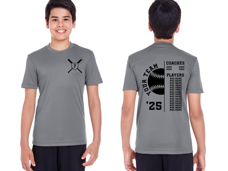 Custom Baseball Shirts, Personalized Baseball Shirt, Baseball Team ...